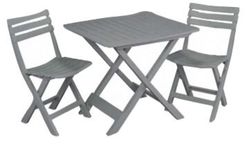 Foldable 2 Seater Bistro Set Co. Meath – Tim Lodge Homevalue Athboy
