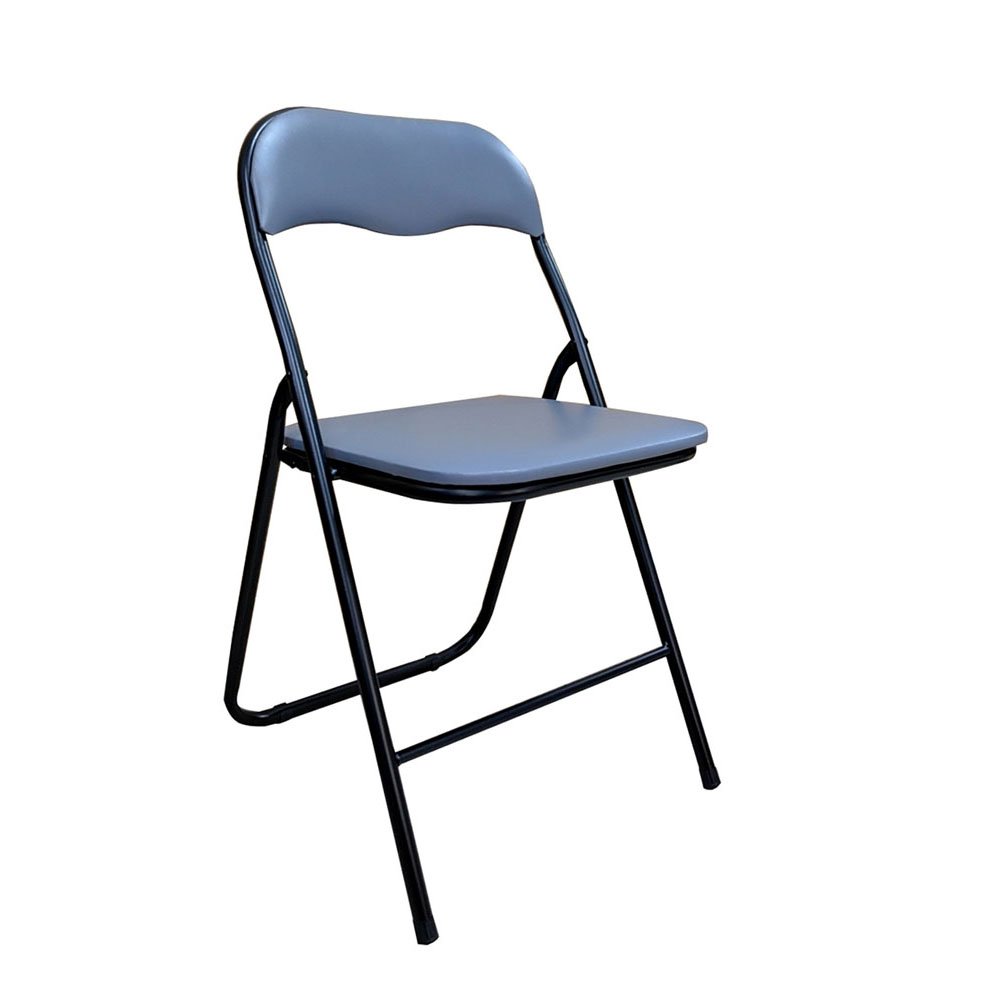 Folding Padded Chair Grey Co. Meath – Tim Lodge Homevalue Athboy
