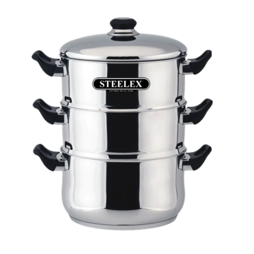 Steelex 3 Tier Multi-Steamer Co. Meath – Tim Lodge Homevalue Athboy