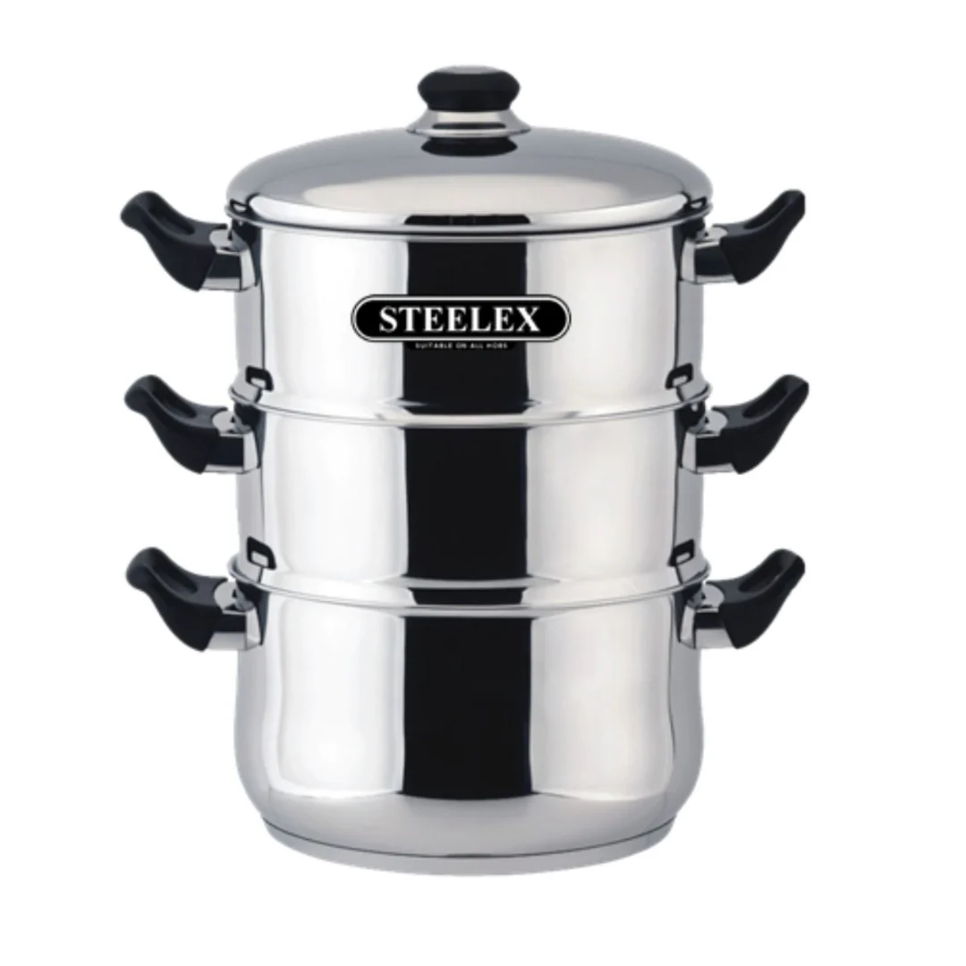 Steelex 3 Tier Multi-Steamer Co. Meath – Tim Lodge Homevalue Athboy