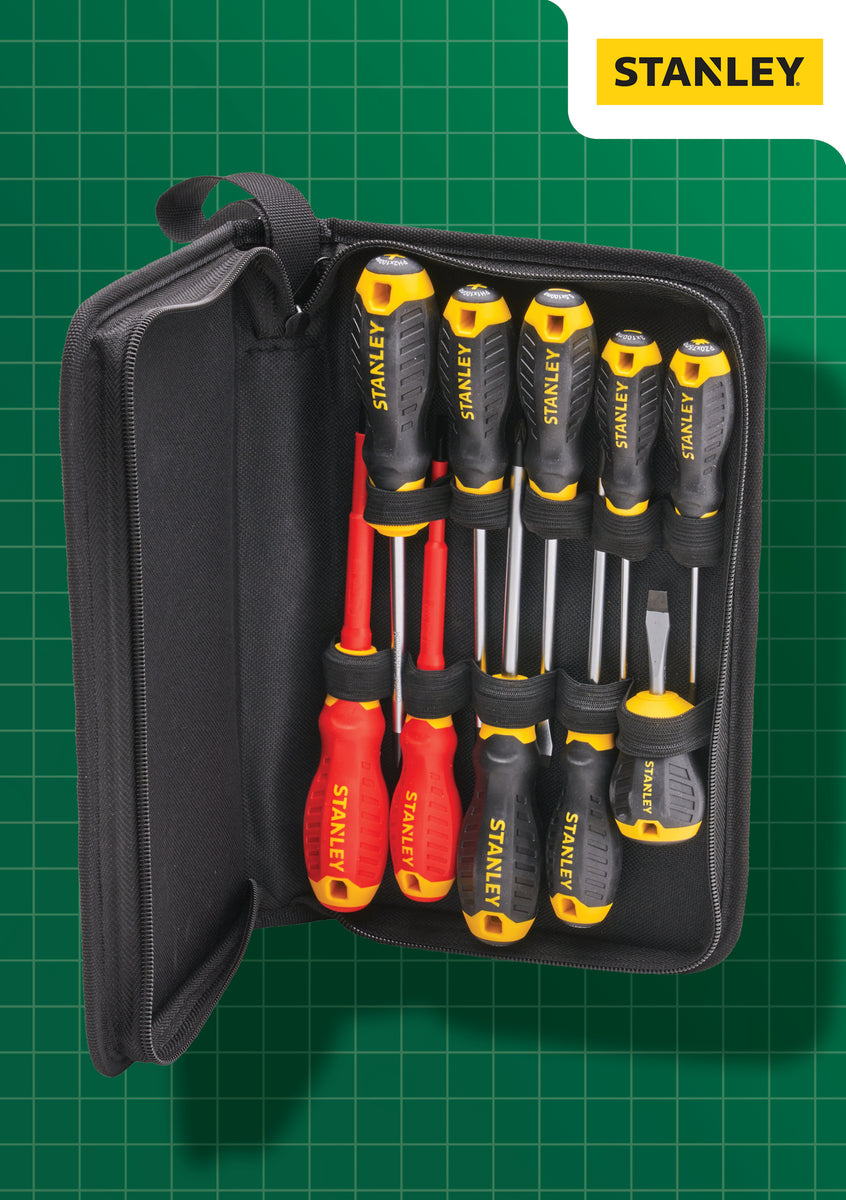 Stanley 10 Piece Screwdriver Set – Tim Lodge Homevalue Athboy