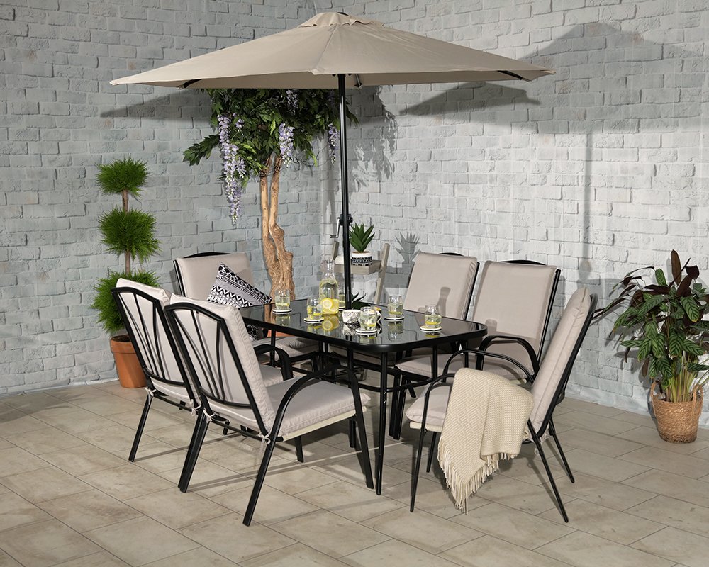 Monaco 6 Seater Patio Set Co. Meath – Tim Lodge Homevalue Athboy