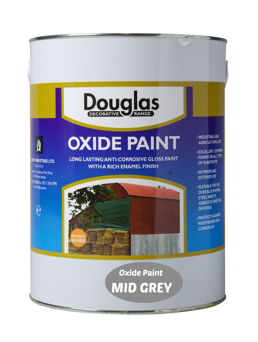 Douglas Oxide Paint Mid Grey 5lt Co. Meath – Tim Lodge Homevalue Athboy